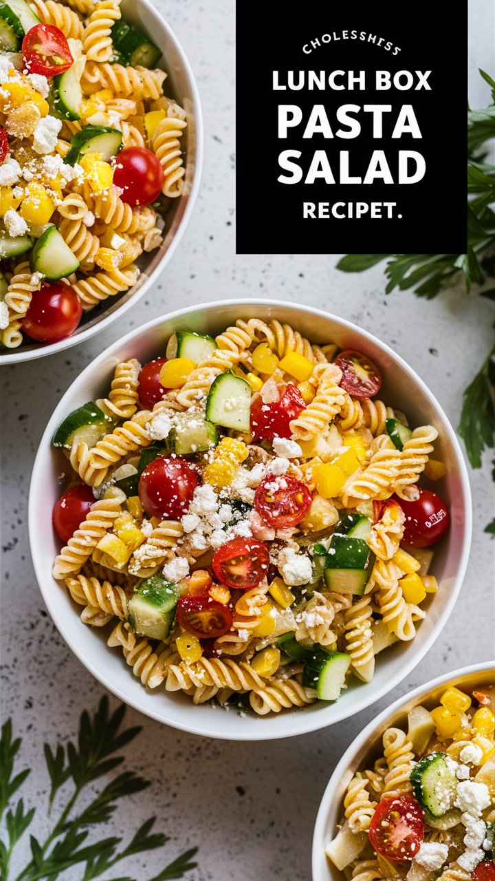 Healthy and Delicious Pasta Salad for On-the-Go Meals 2025