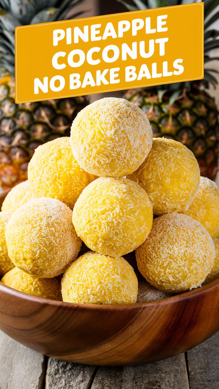 Pineapple Coconut No Bake Balls: Easy Tropical Treat in Minutes 2025