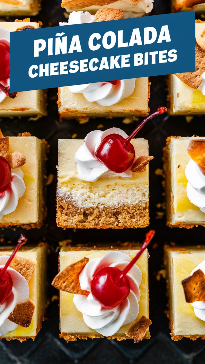 Piña Colada Cheesecake Bites and More Irresistible Recipe Ideas 2025