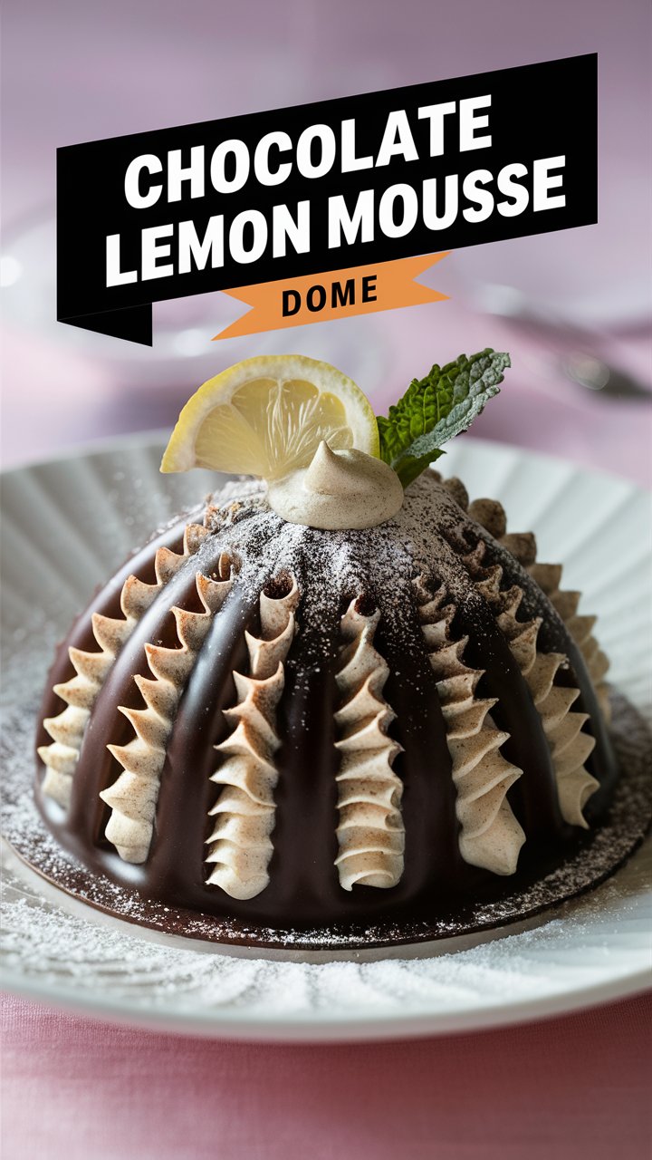 How to Make the Perfect Chocolate Lemon Mousse Dome at Home 2025