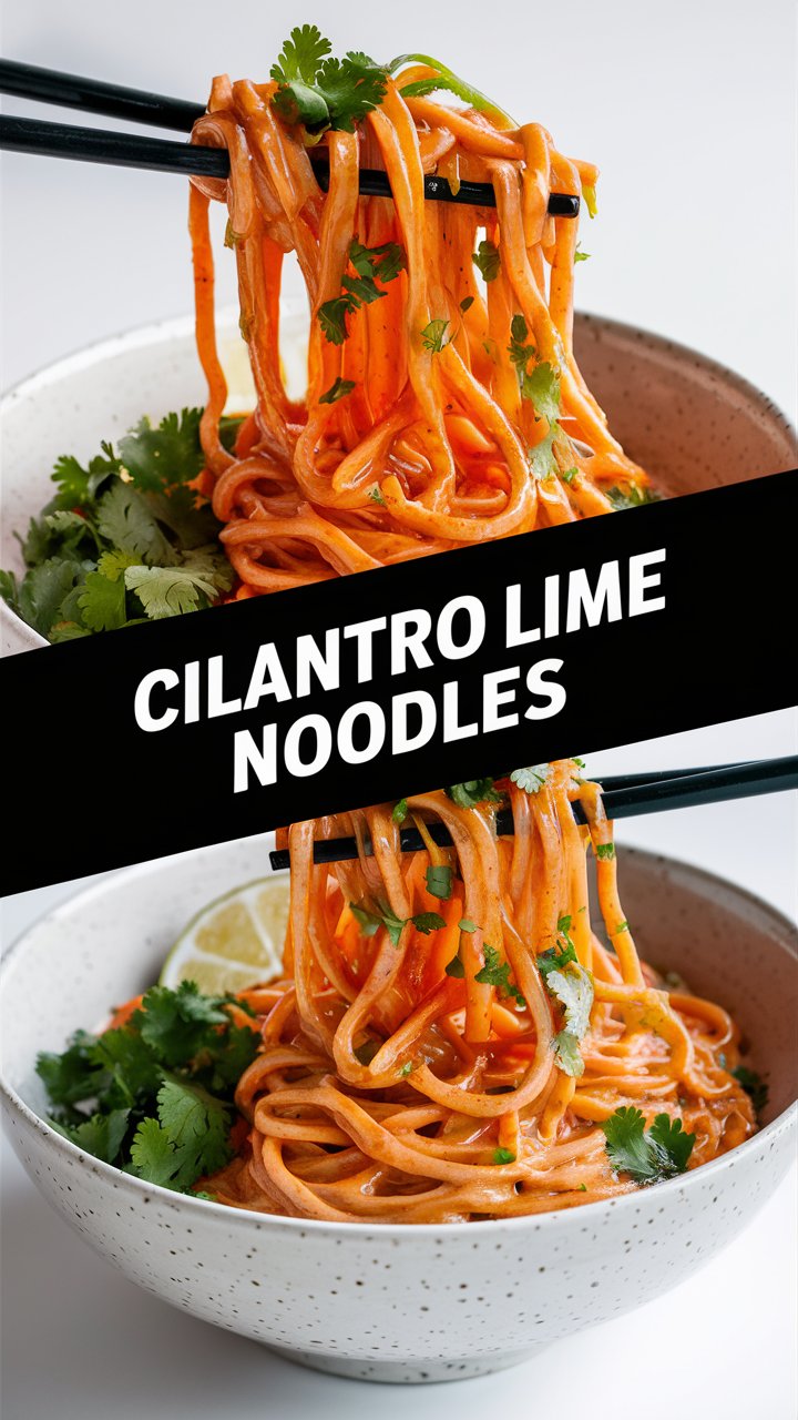 Easy Cilantro Lime Noodles Recipe (20-Minute Dinner!) 2025