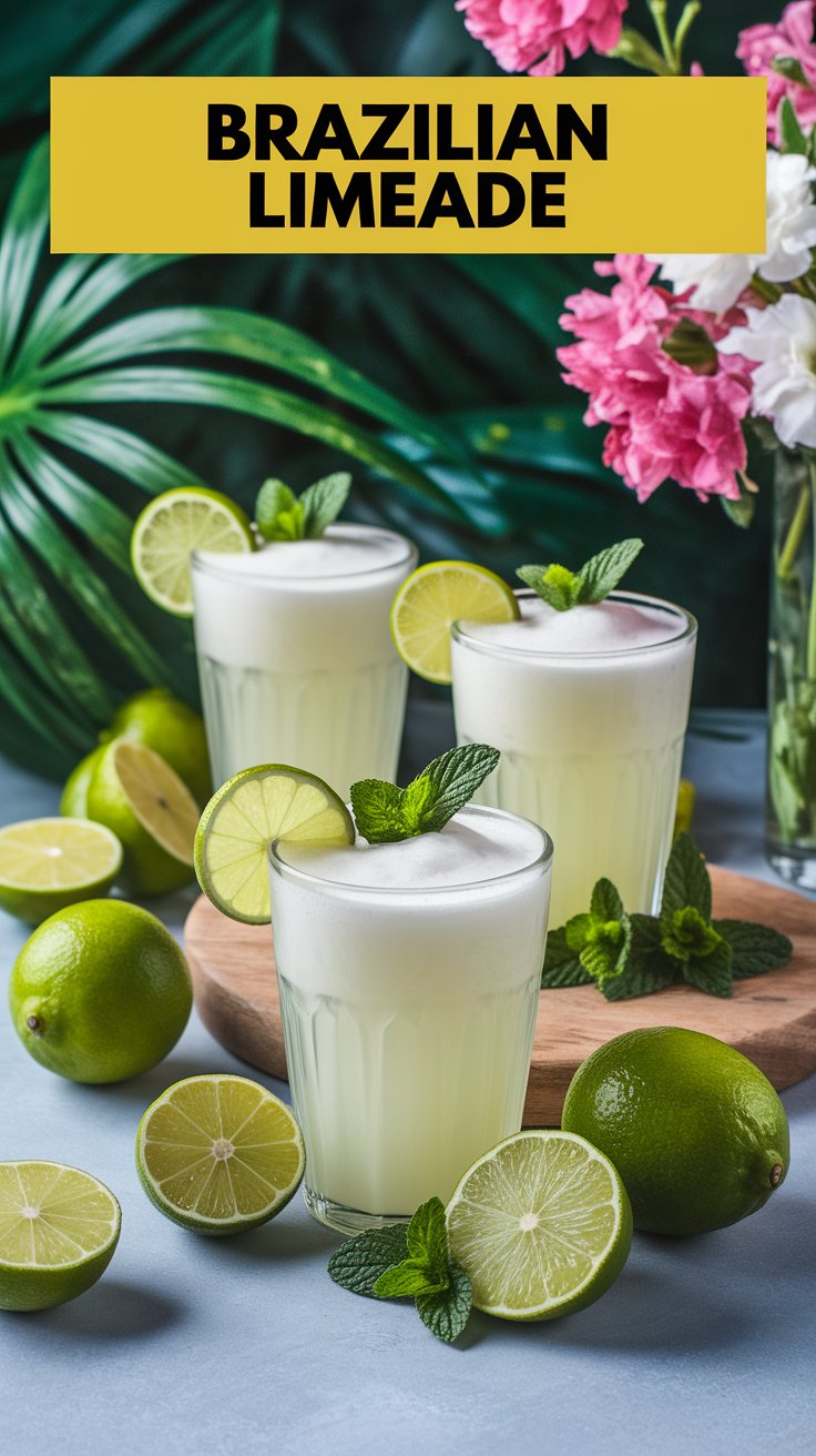 How to Make Authentic Brazilian Limeade (Swiss Lemonade) at Home 2025