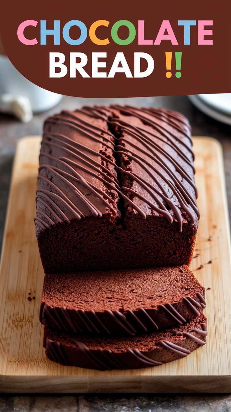 Quick Homemade Chocolate Bread Recipe (Rich, Moist, and Easy to Make) 2025